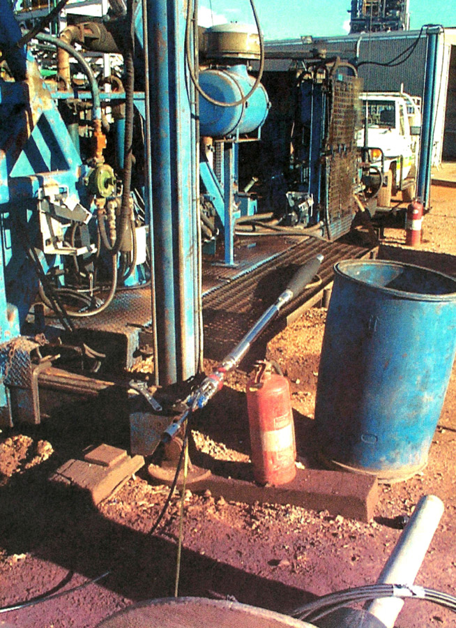 Mount Isa Mines: stopping water inflow into pilot holes for raise bore ...